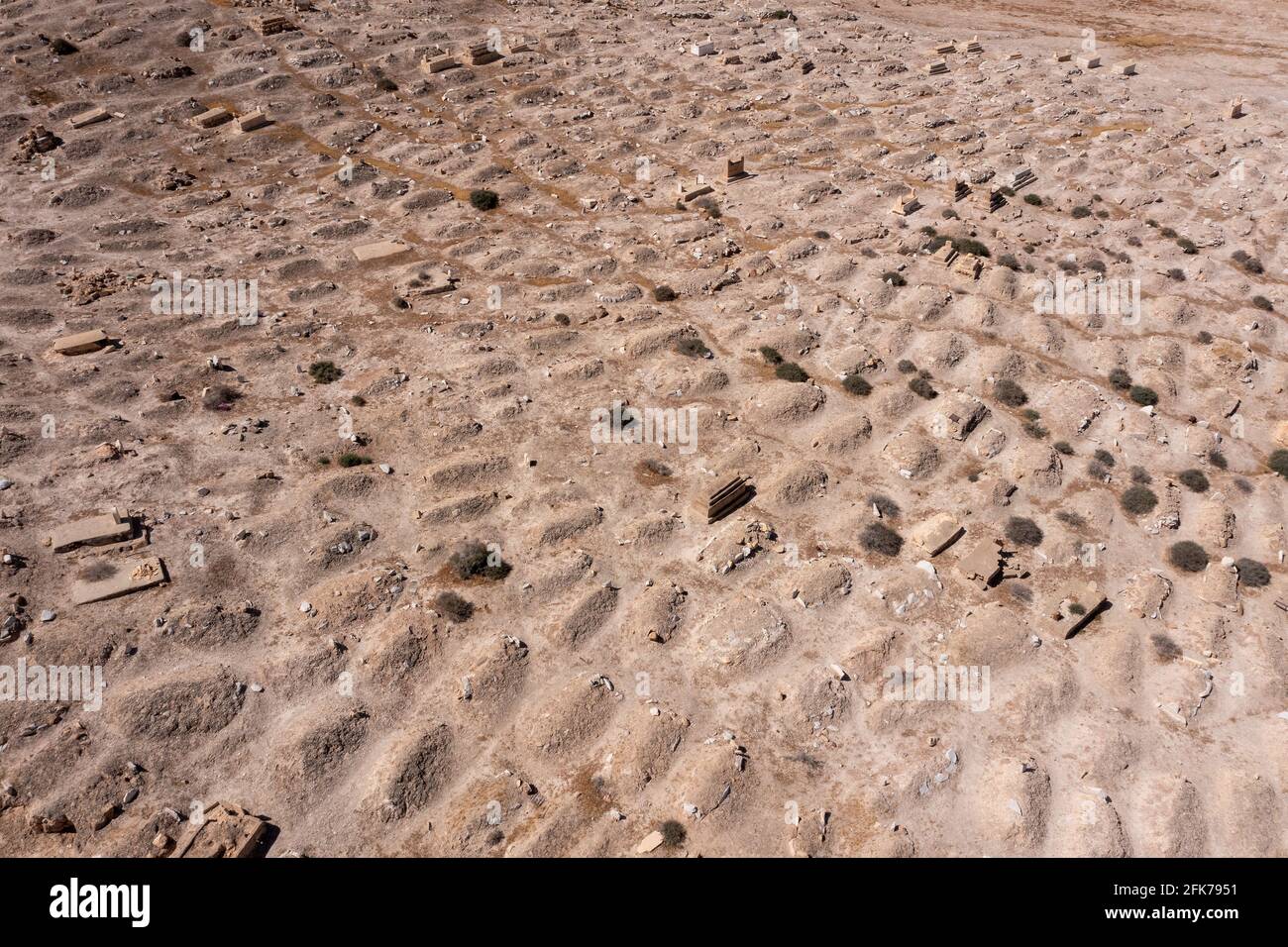 Ancient cemetery of Nabi Musa, Believed to be where the tomb of The ...