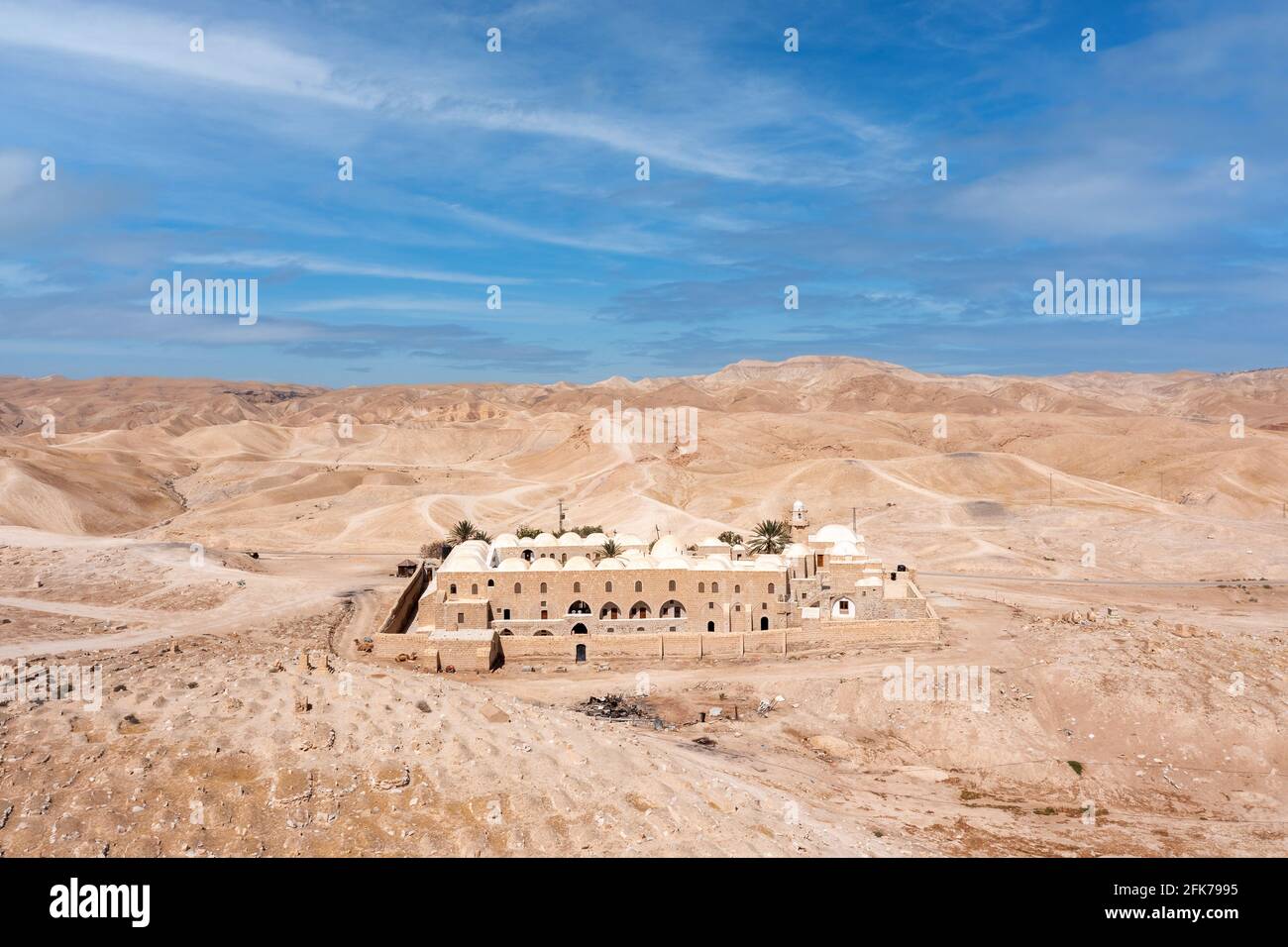 Nabi Musa, Believed to be the tomb of The Prophet Moses, Aerial view ...