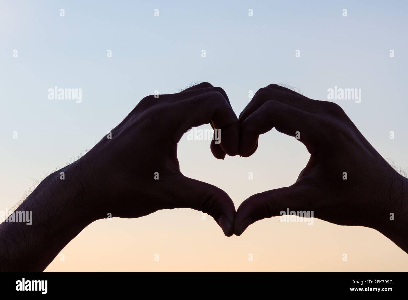 Hand Heart In The Sky