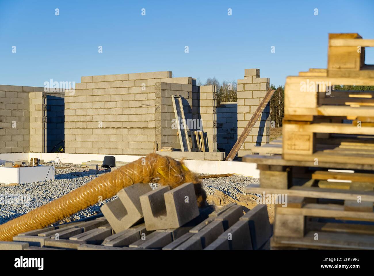 Expanded Clay Blocks High Resolution Stock Photography and Images - Alamy