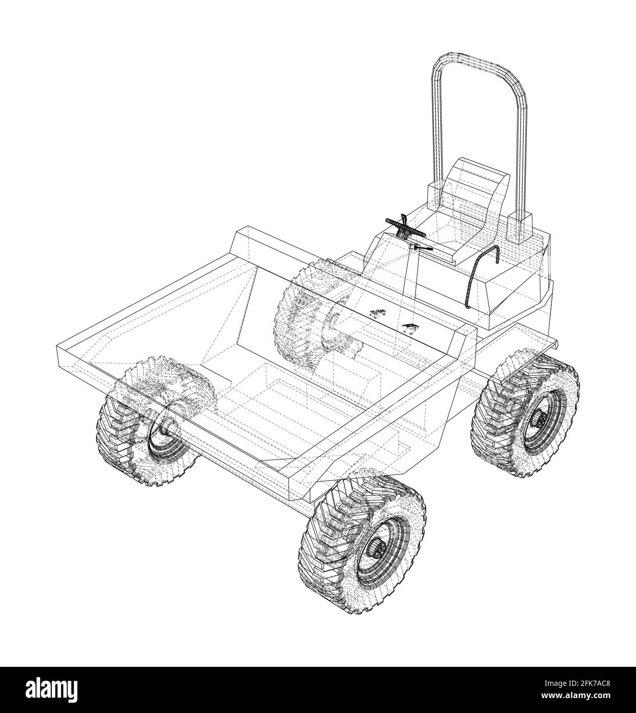 Dumper Truck. Vector Stock Vector Image & Art - Alamy