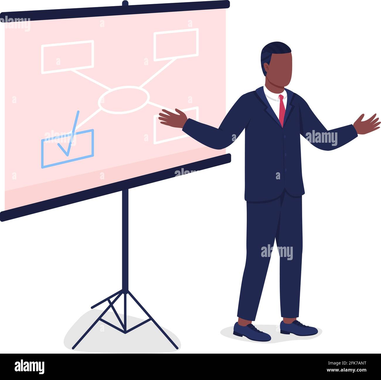 Instructing african Stock Vector Images - Alamy