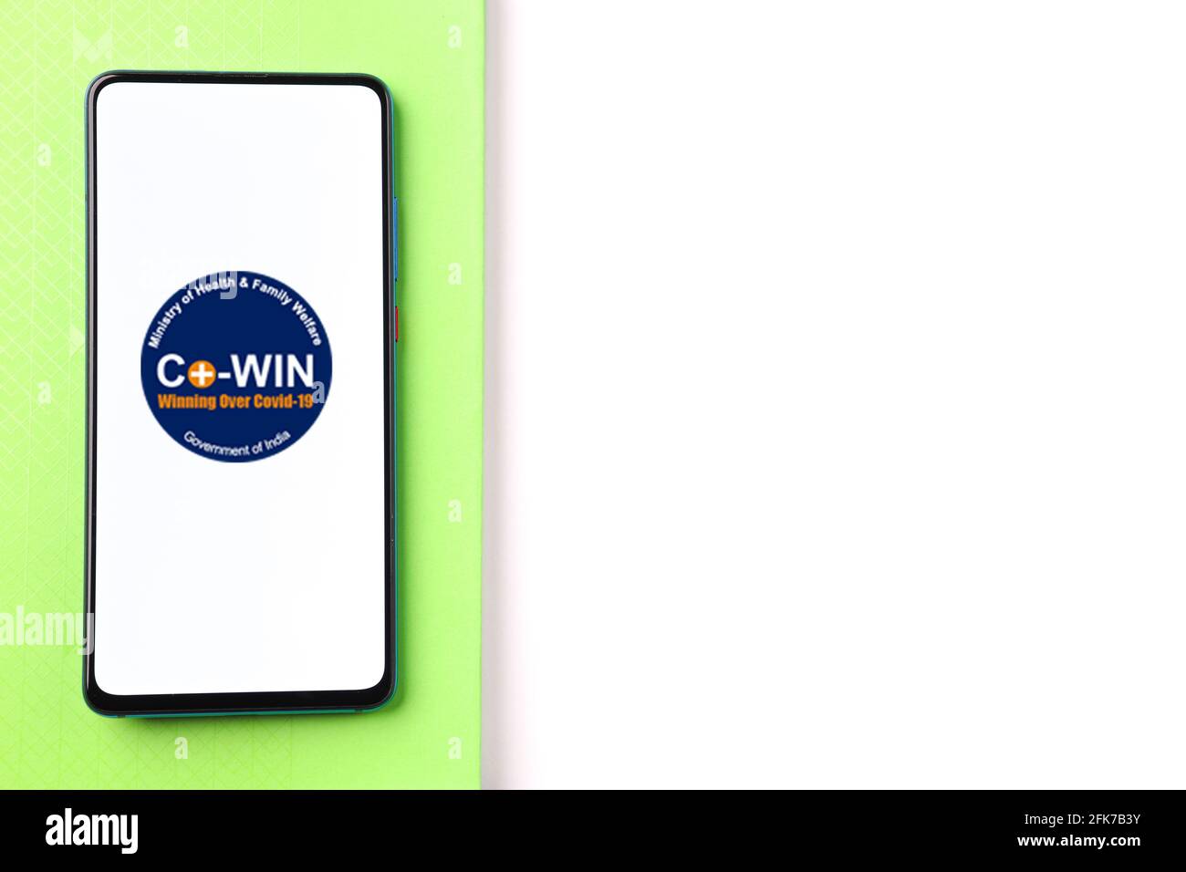 India cowin hi-res stock photography and images - Alamy