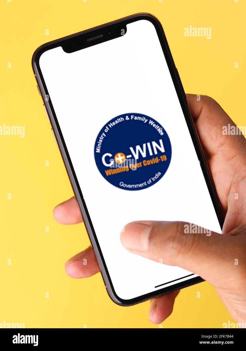 India cowin hi-res stock photography and images - Alamy