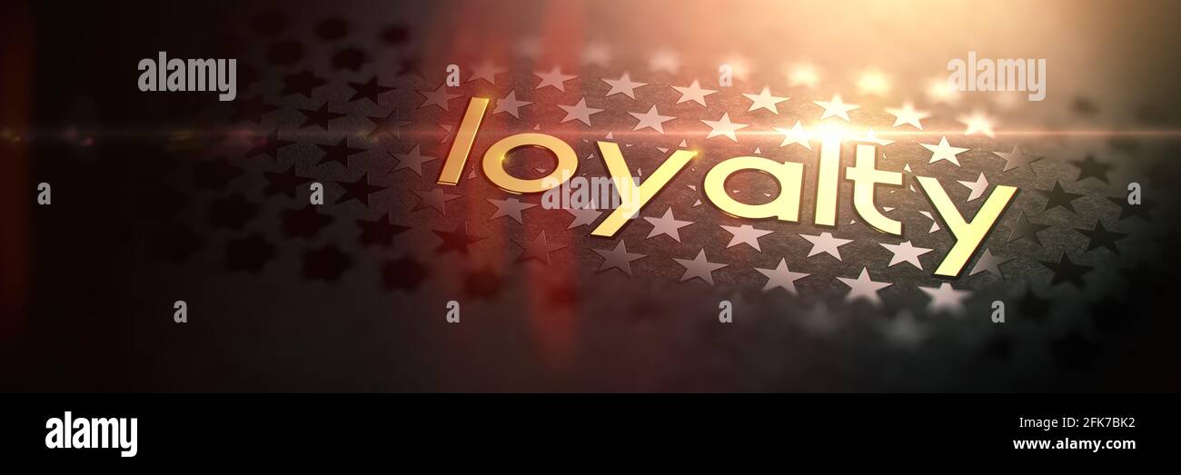 Word loyalty hi-res stock photography and images - Alamy