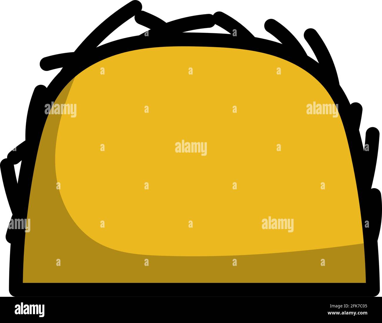 Hay Stack Icon. Editable Bold Outline With Color Fill Design. Vector ...