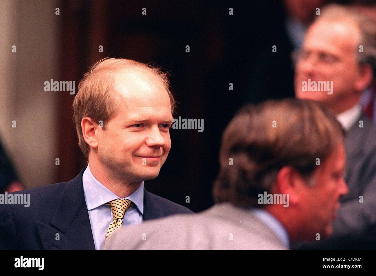 William Hague leader of the Conservative party Stock Photo - Alamy