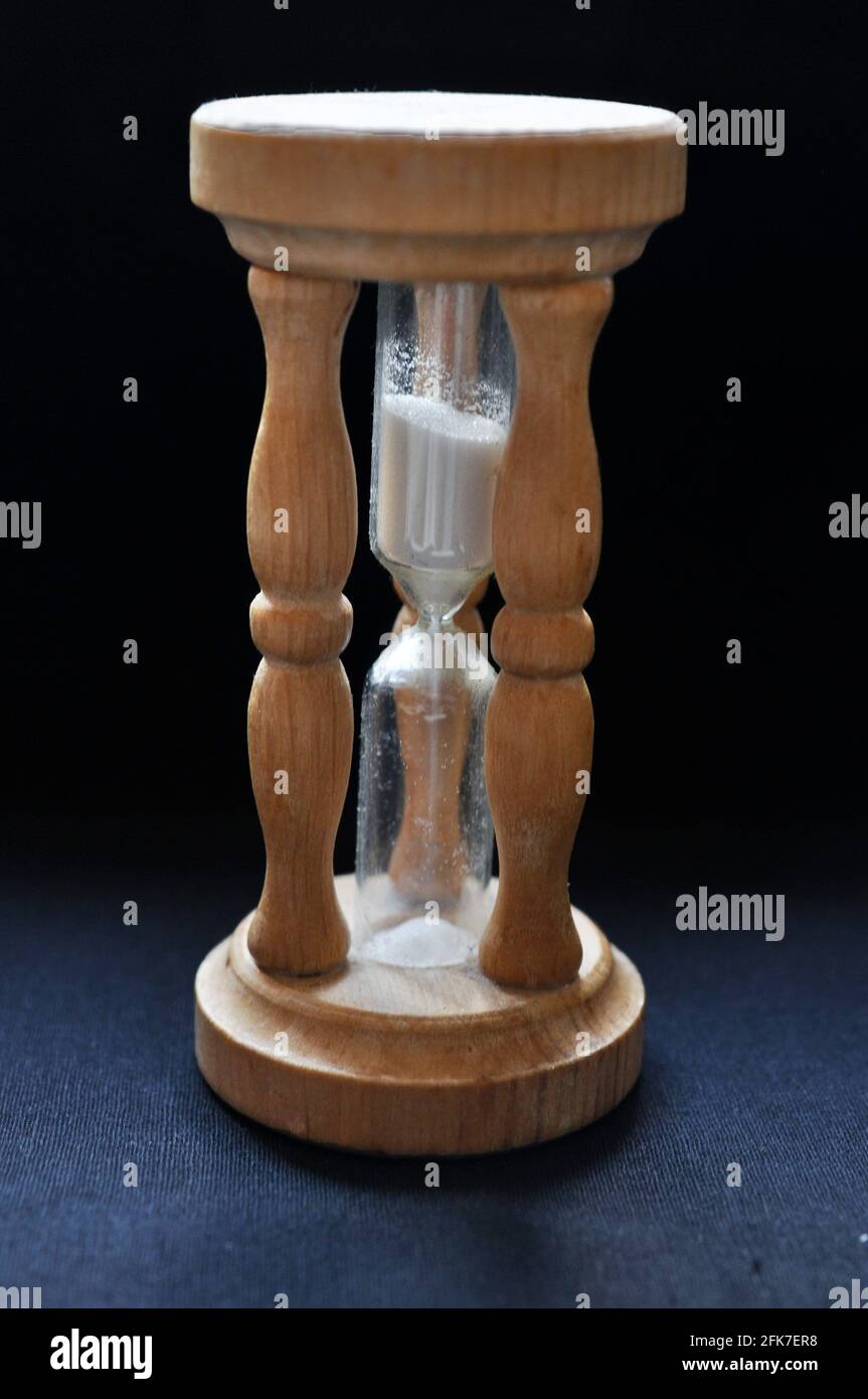 Egg Timer Hour Glass Stock Photo - Alamy