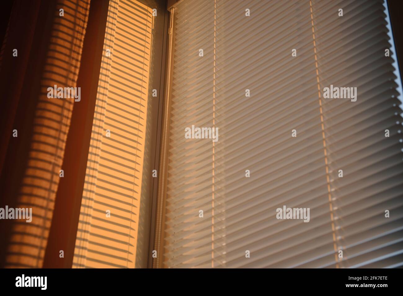 Sunset through curtain hi-res stock photography and images - Alamy