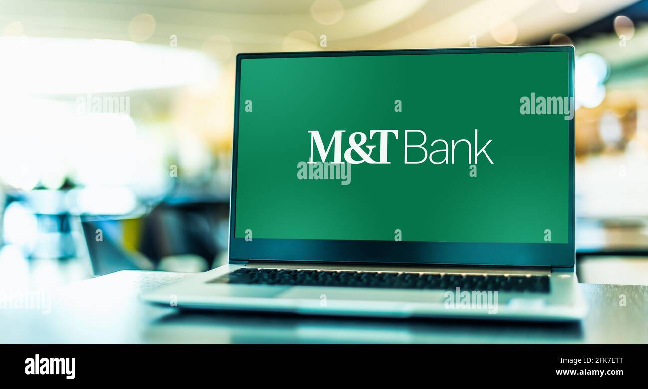 M and t bank logo hi-res stock photography and images - Alamy