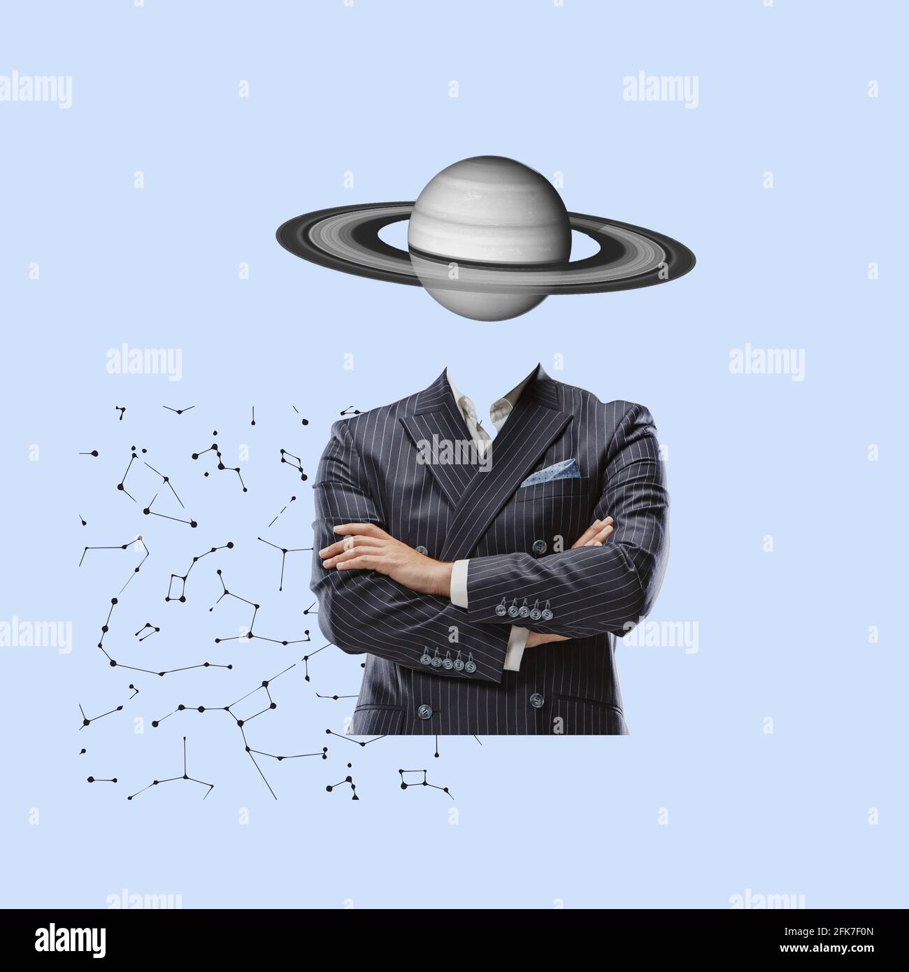 Modern design, contemporary art collage. Inspiration, idea, trendy ...