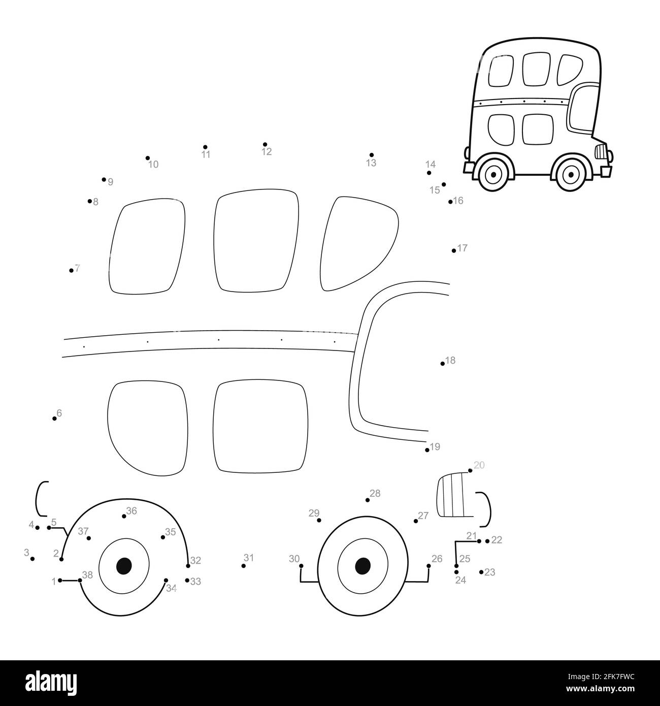 Number bus Black and White Stock Photos & Images - Alamy