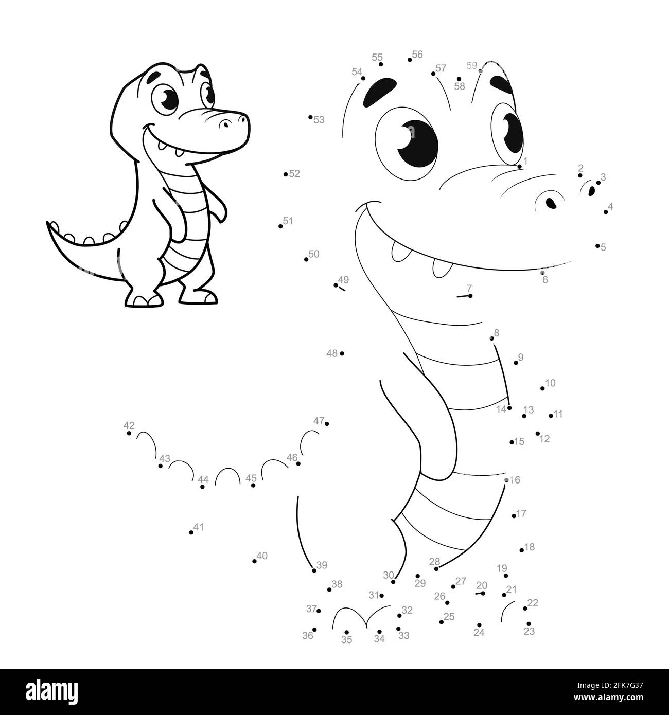 Crocodile of kids Black and White Stock Photos & Images - Alamy