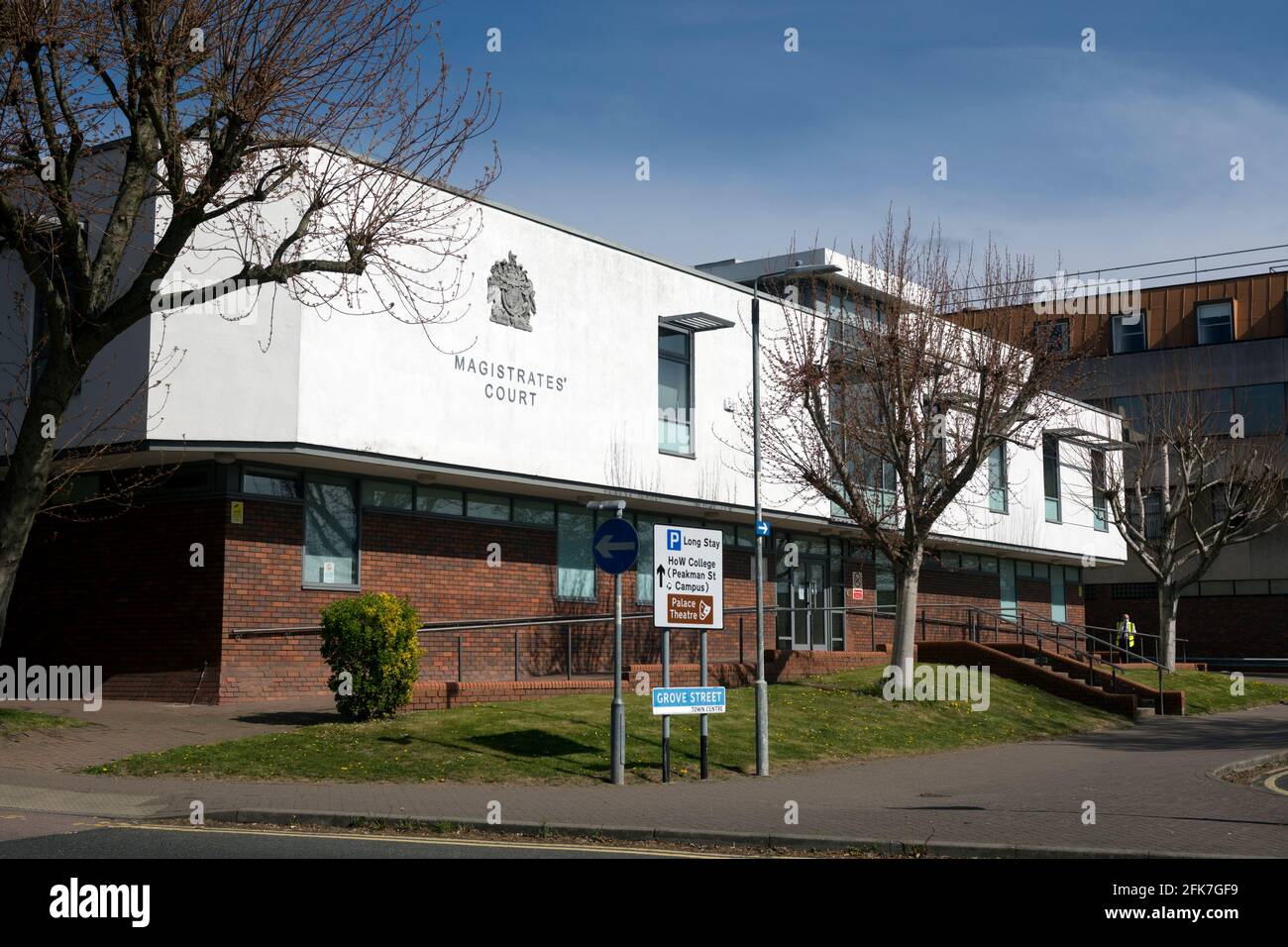The Magistrates Court, Redditch, Worcestershire, England, UK Stock ...