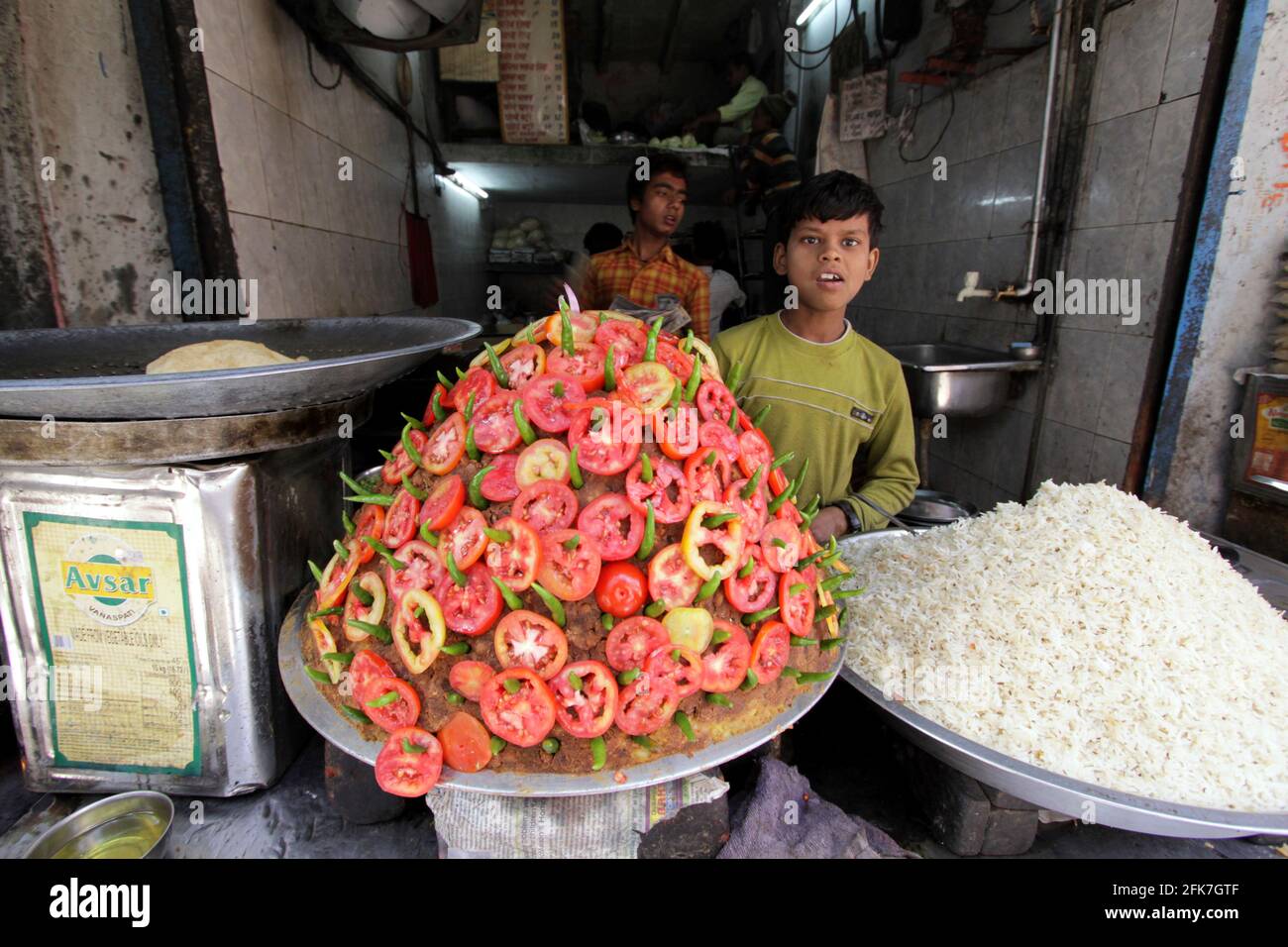 India, National Capital Territory of Delhi Market Stock Photo - Alamy