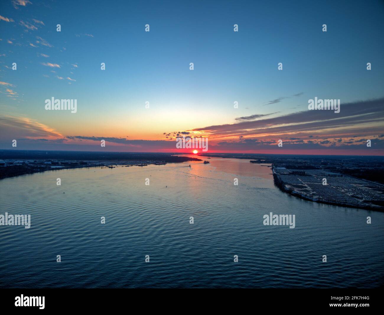 Delaware coast aerial hi-res stock photography and images - Alamy