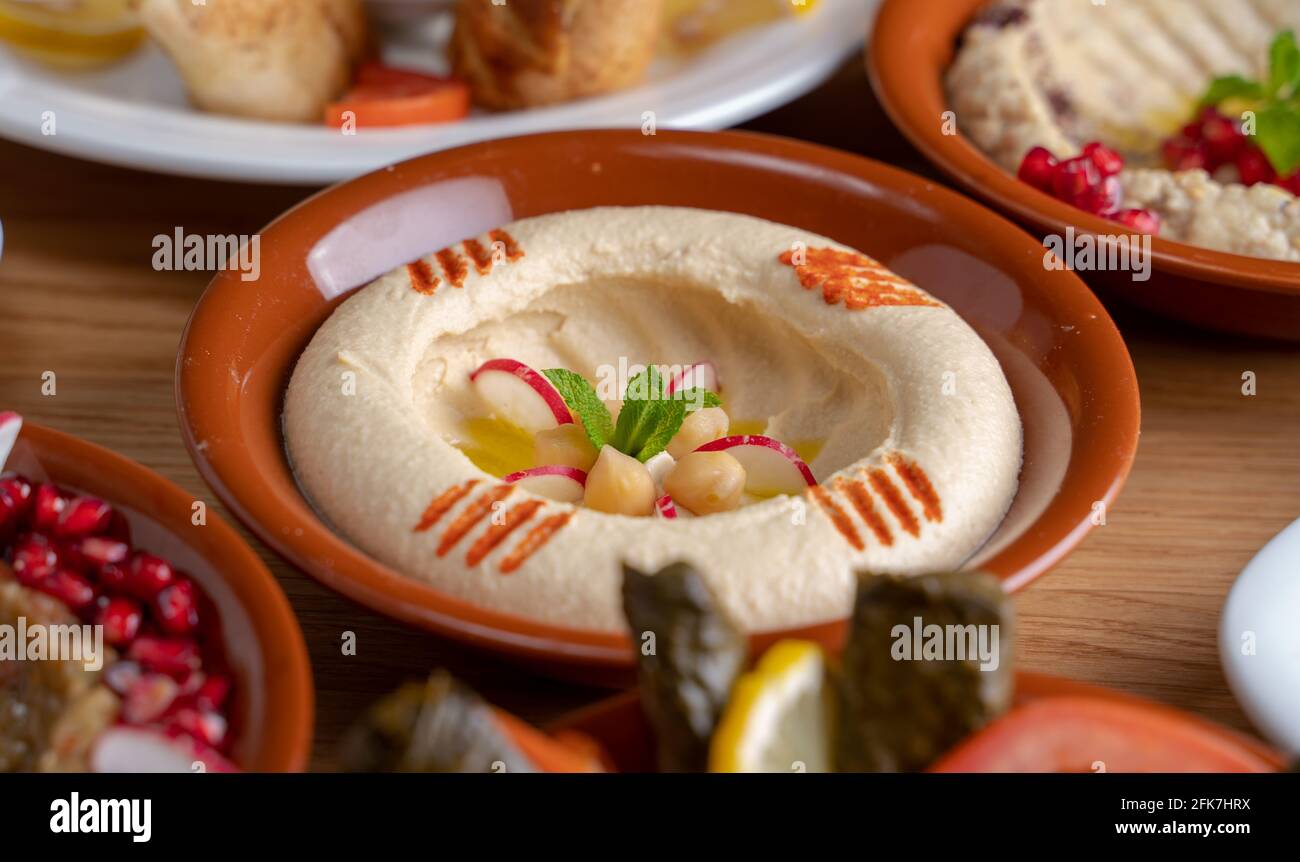 Arabic appetizers hi-res stock photography and images - Alamy