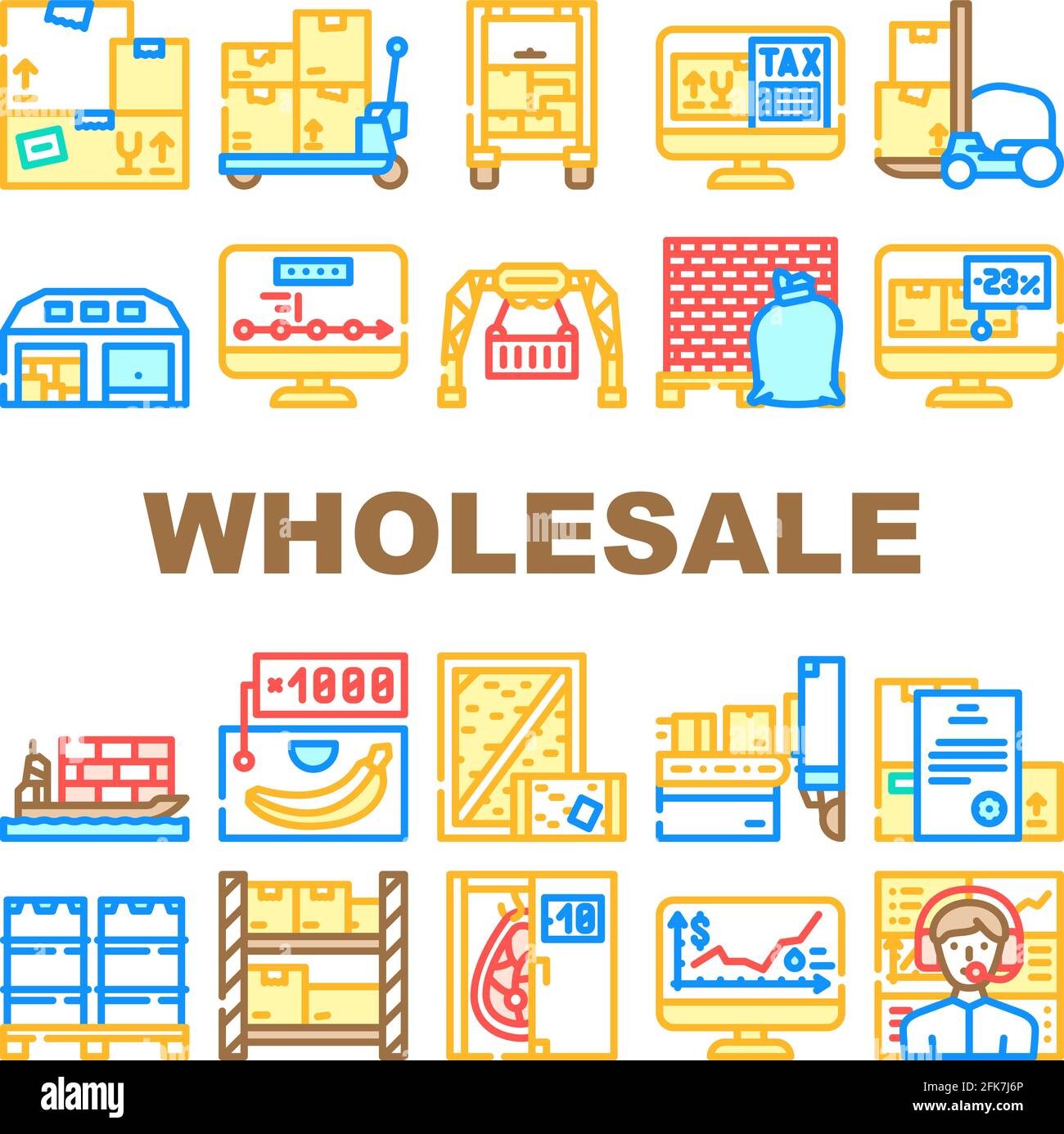 Wholesale Icon Vector