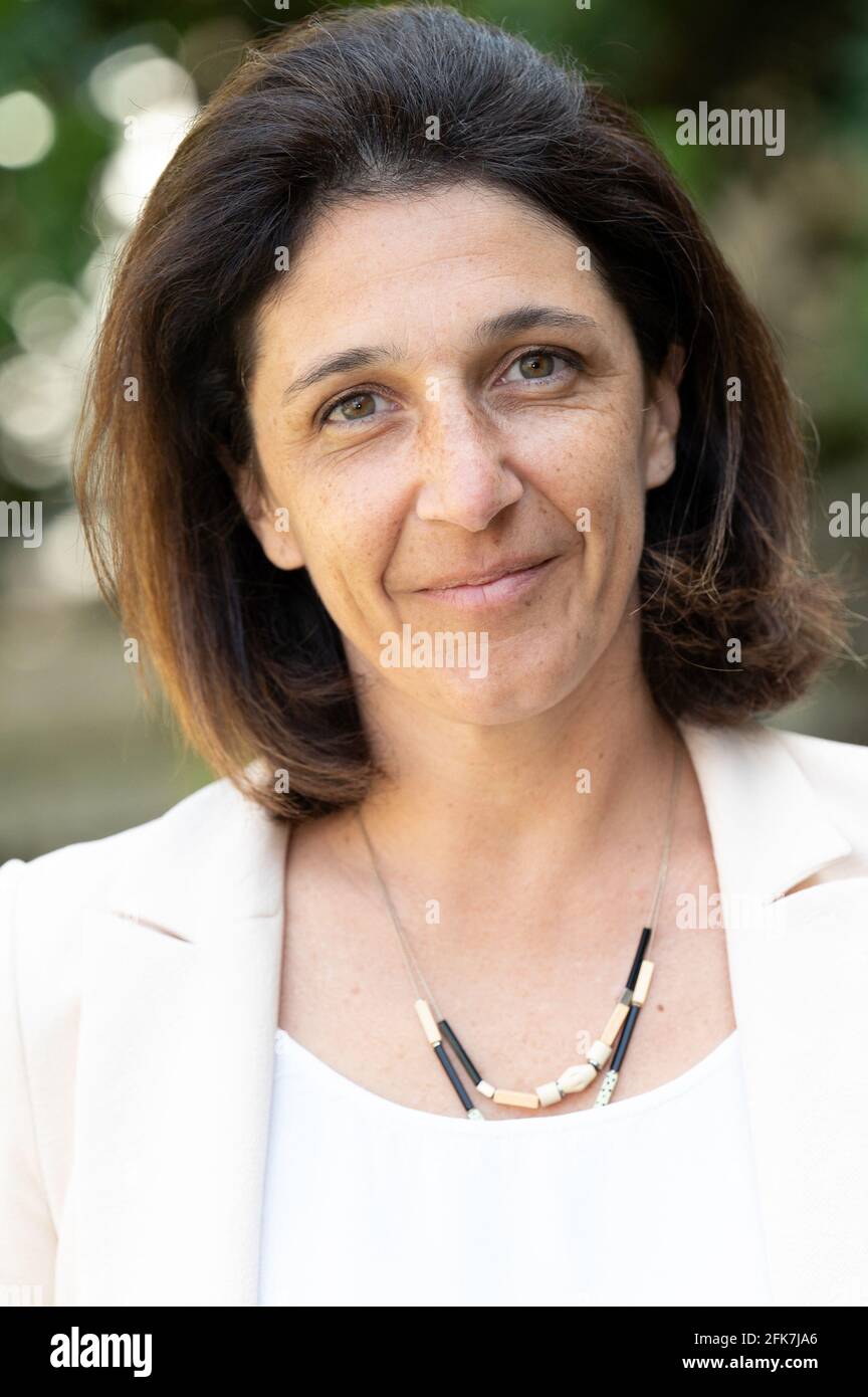Deputy of the group La République en Marche (LREM), Catherine Fabre ...