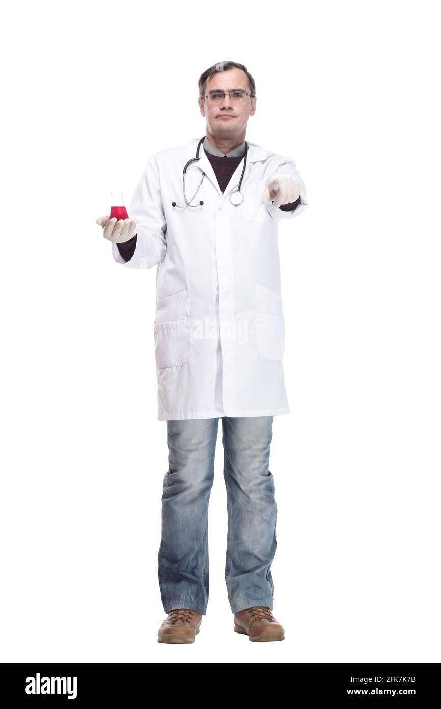 Person standing in laboratory Cut Out Stock Images & Pictures - Alamy
