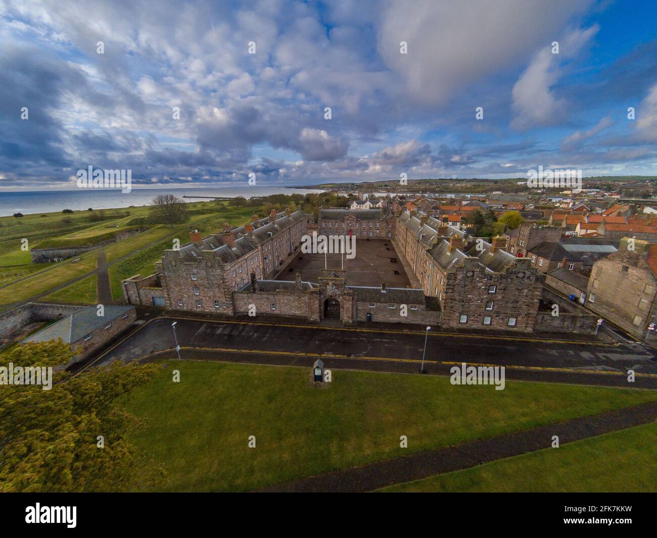 The Barracks, Berwick upon Tweed, Northumberland, England Stock Photo ...
