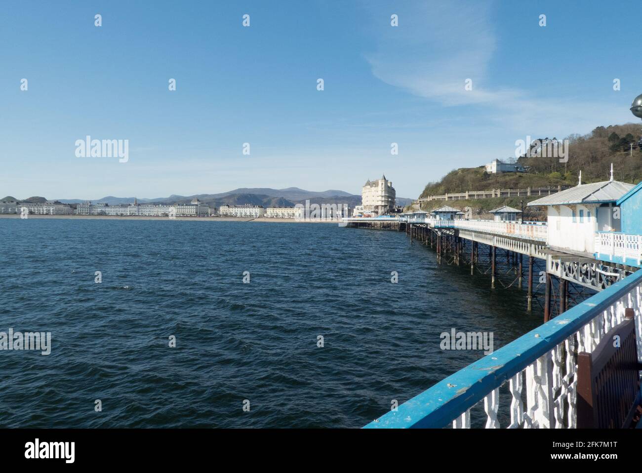 LLandudno Pier North Wales UK Stock Photo - Alamy