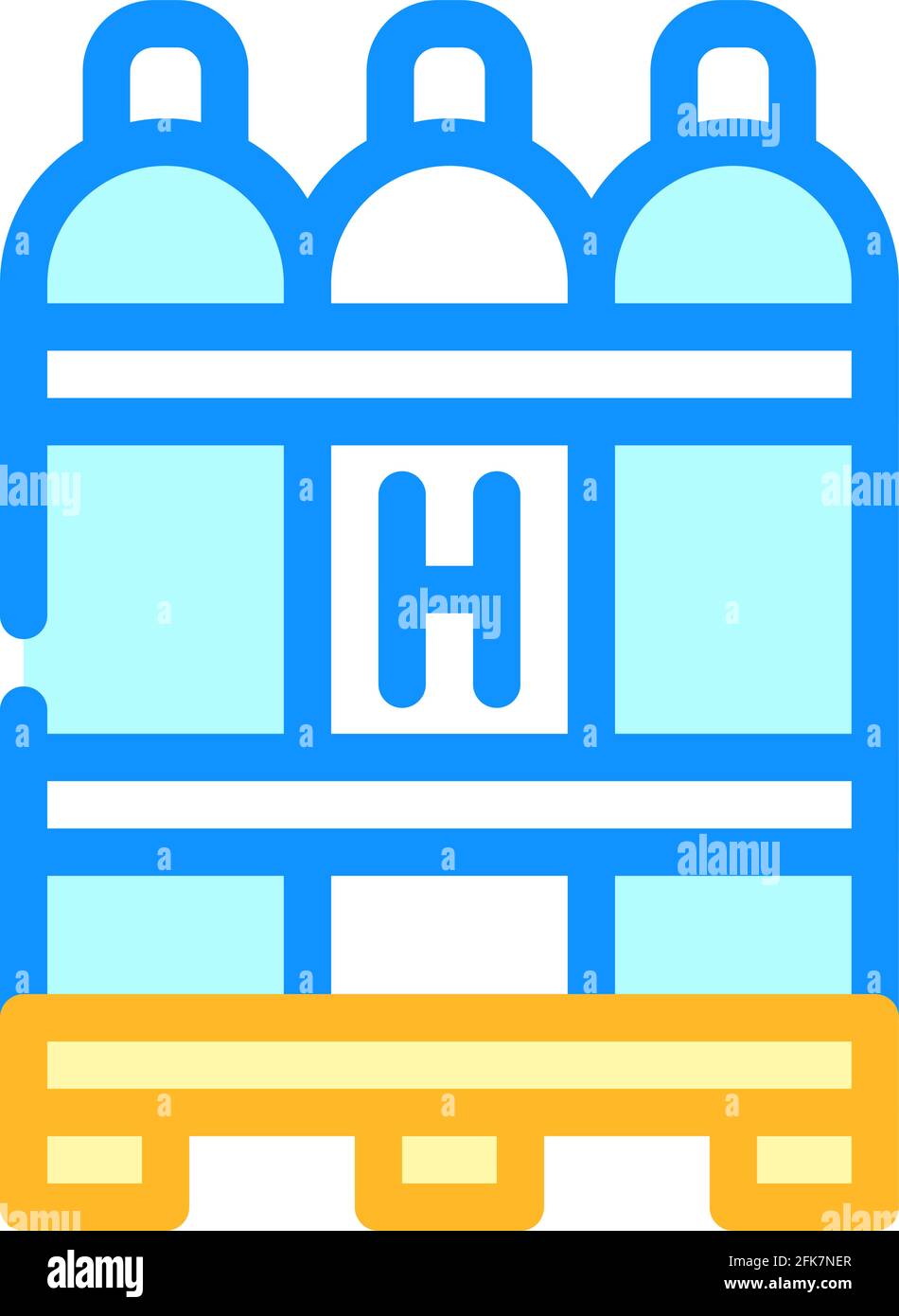 Underground storage hydrogen color Cut Out Stock Images & Pictures - Alamy