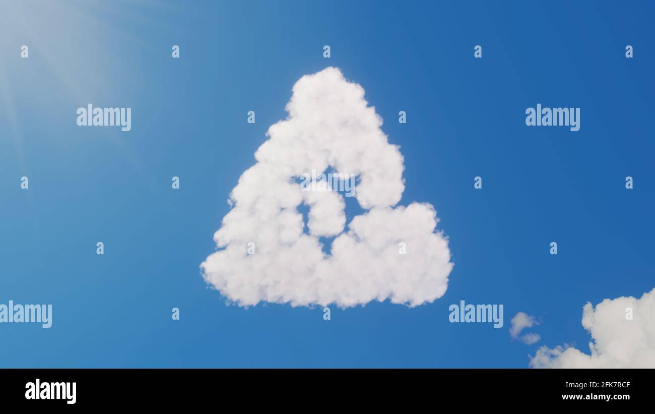 Cloud In Shape Of Triangle High Resolution Stock Photography and Images ...