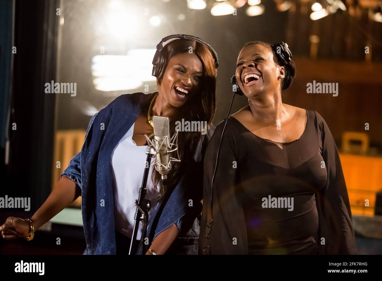 Johannesburg, South Africa - April 29, 2015: Waje Nigerian singer ...