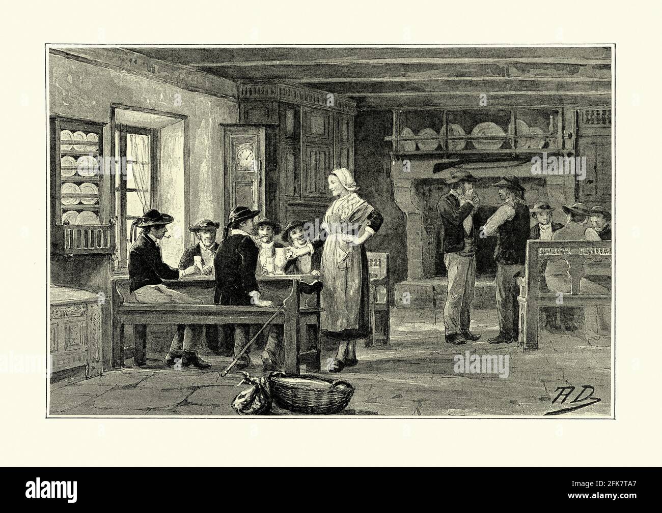 Tavern 19th Century High Resolution Stock Photography and Images - Alamy