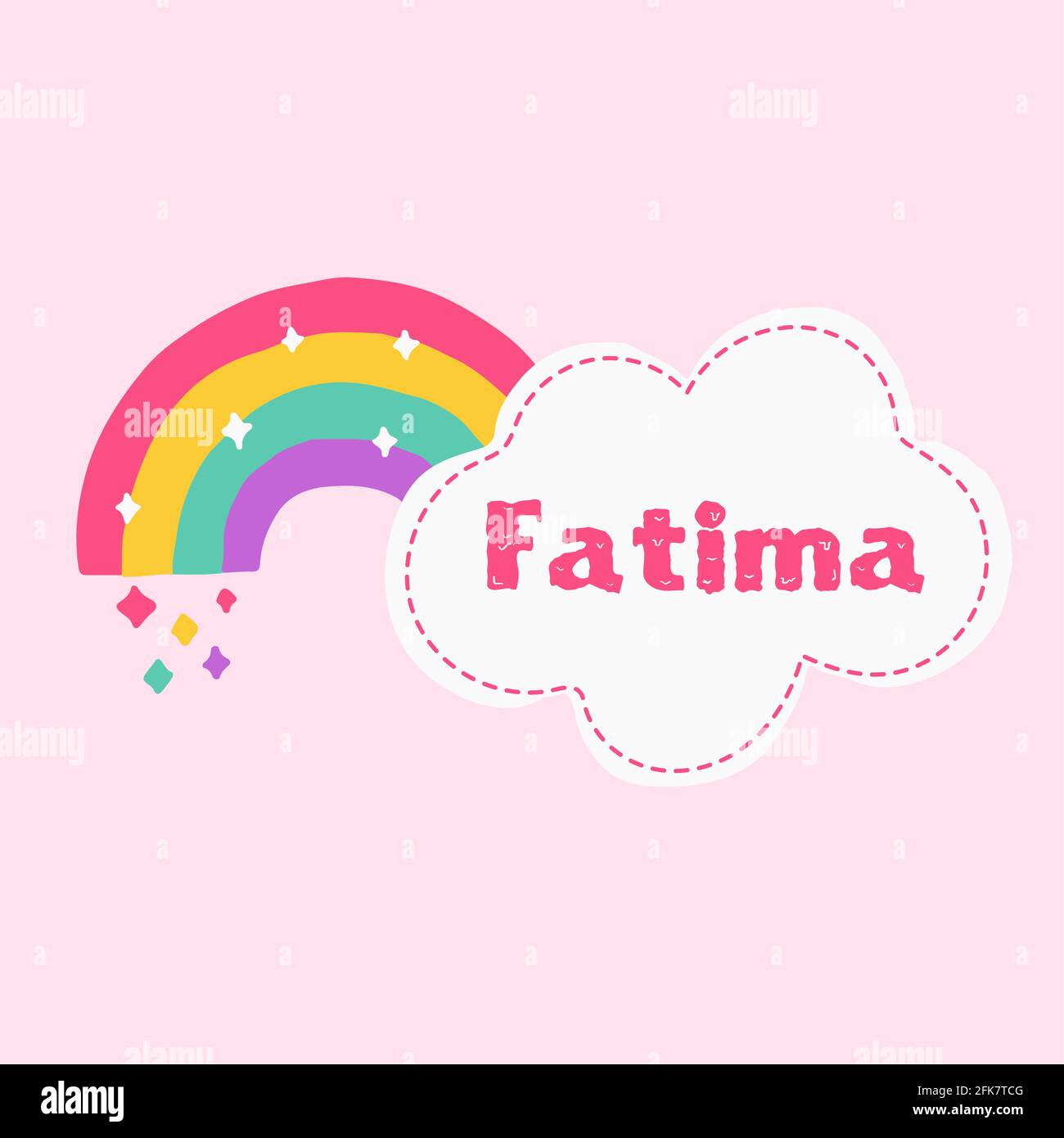 Fatima Name Design