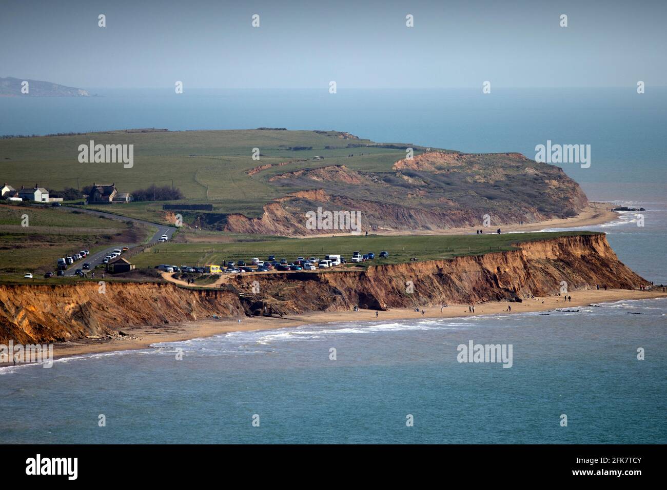 Compton beach isle of wight fossil hi-res stock photography and images ...