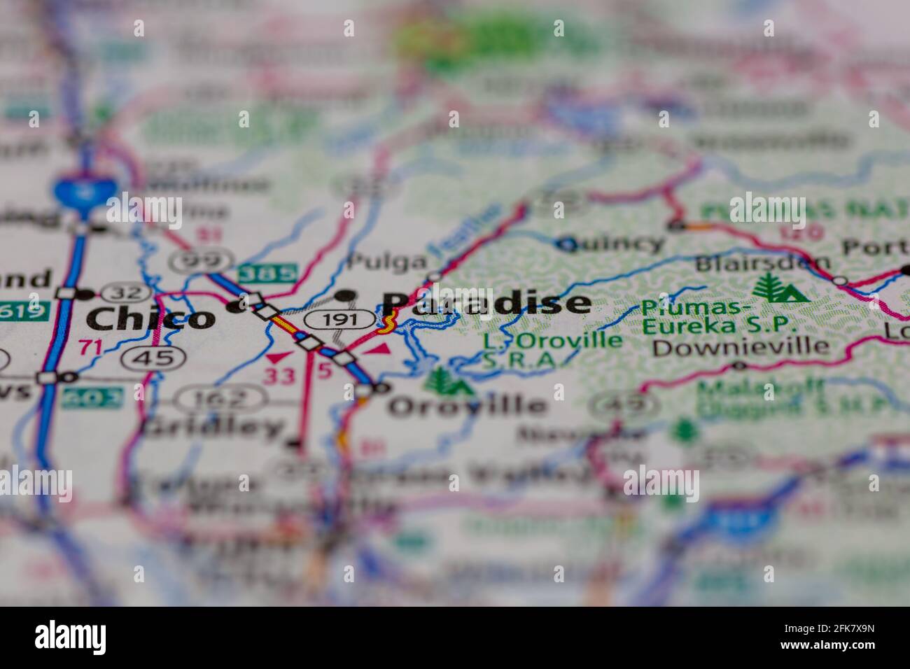 Map of paradise hi-res stock photography and images - Alamy