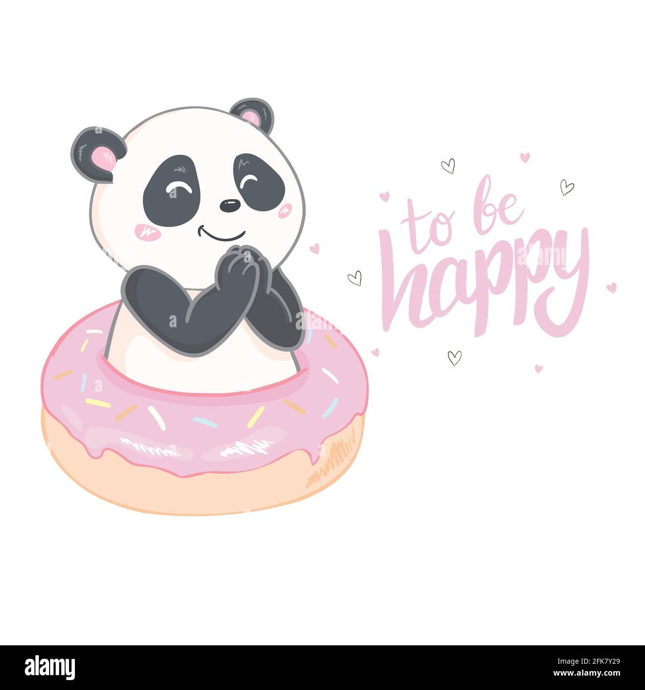 cute panda character vector design, greeting card, invitation, greeting ...