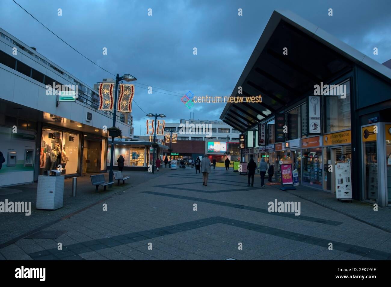 Osdorpplein Square At Amsterdam The Netherlands 29-1-2020 Stock Photo ...