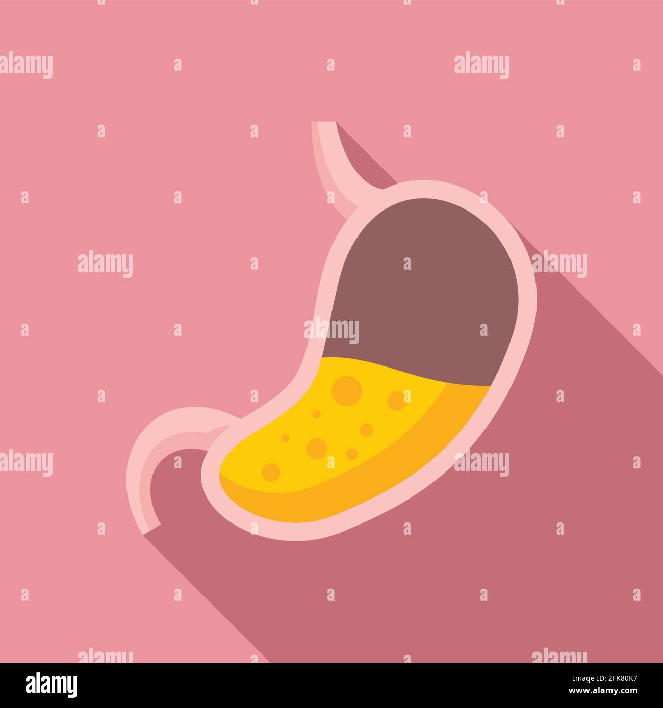 Map of colon Stock Vector Images - Alamy