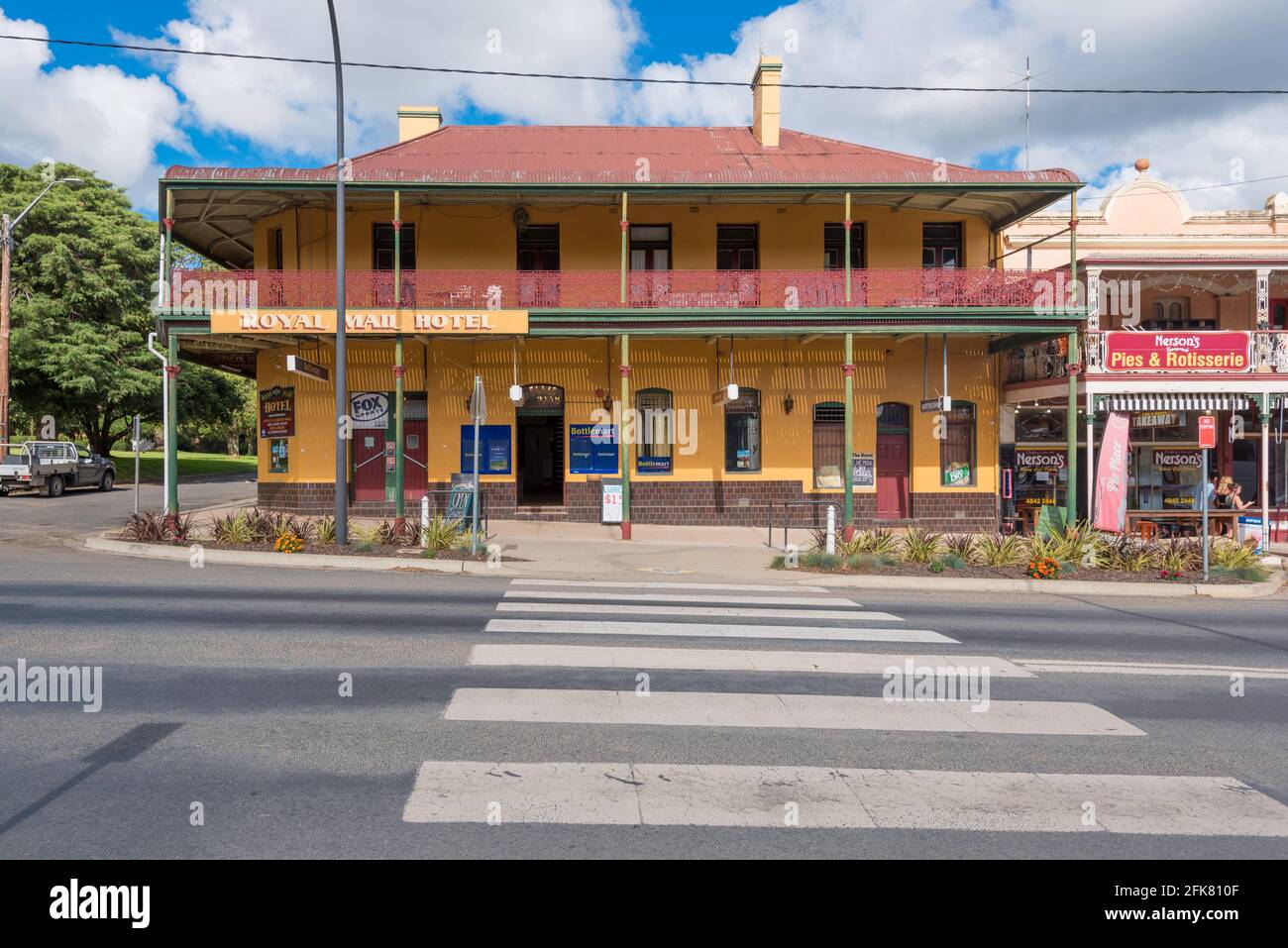 The Royal Mail Hotel in Braidwood New South Wales, Australia is an 1890 ...