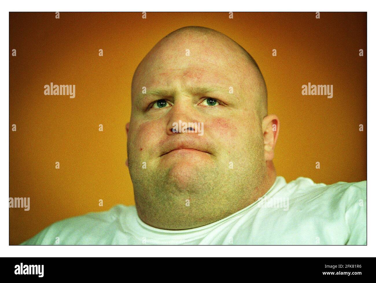 Super Heavyweight BUTTERBEAN Eric Esch trains at the Kronk Gym in ...