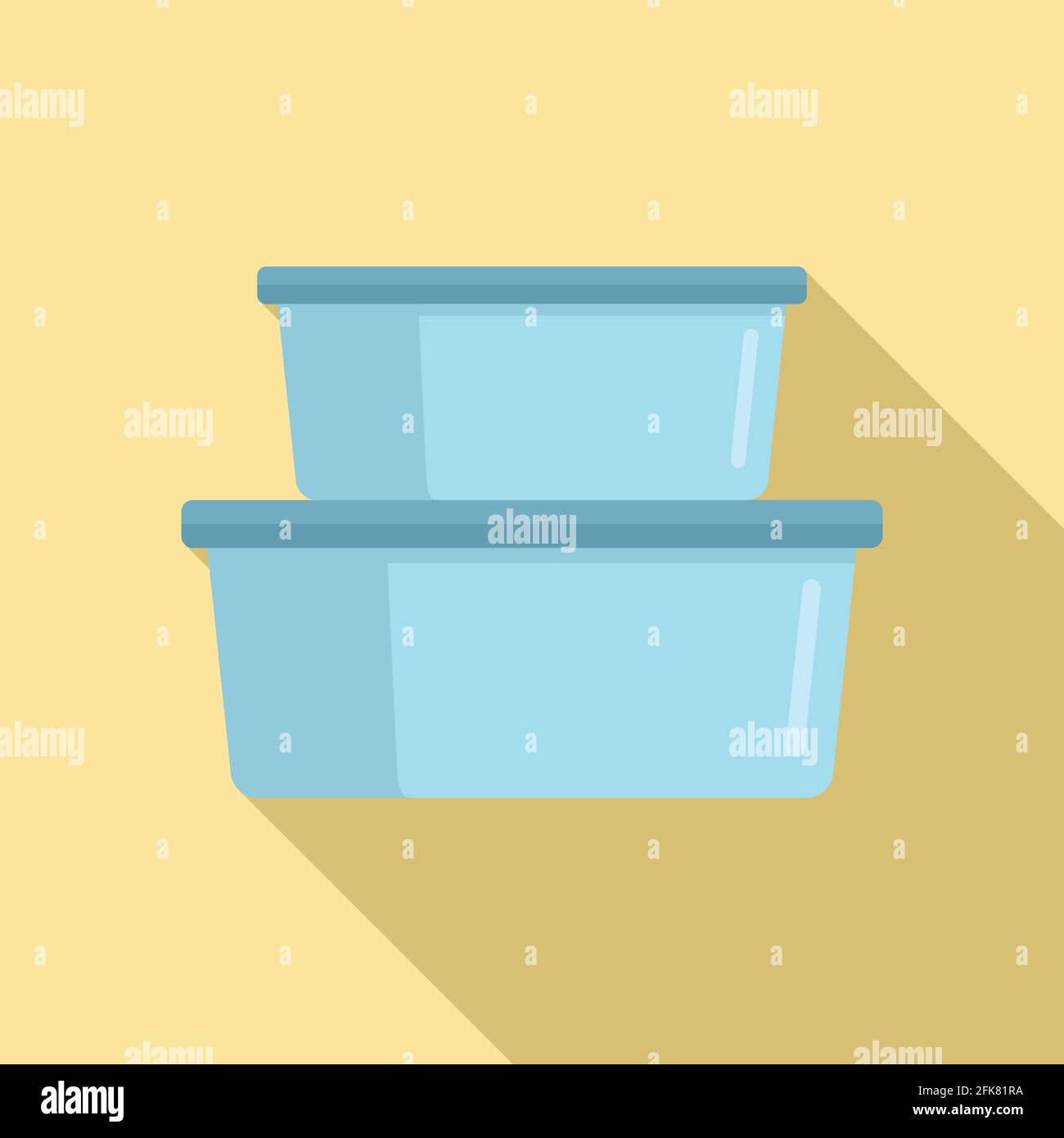 Container blank square drawing hi-res stock photography and images - Alamy