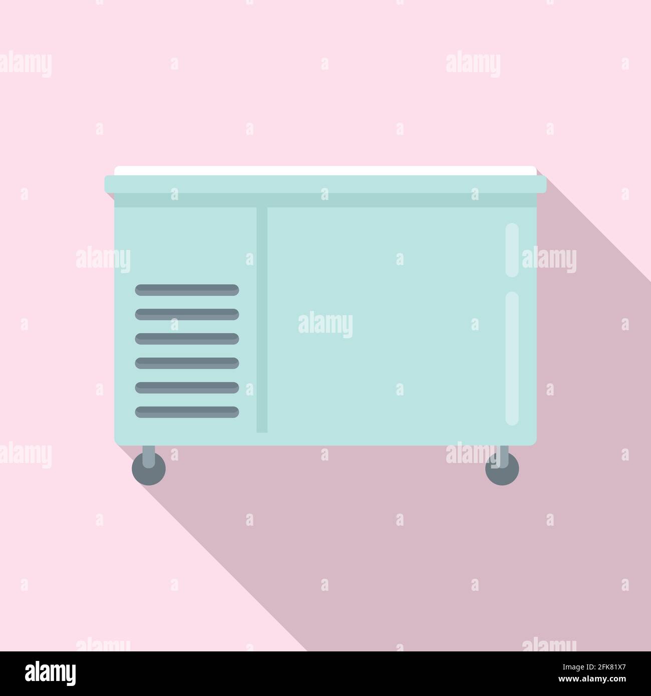 Chest freezer Stock Vector Images - Alamy