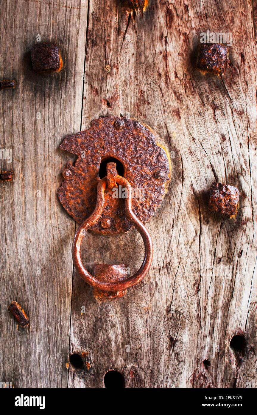 Medieval door lock hi-res stock photography and images - Alamy