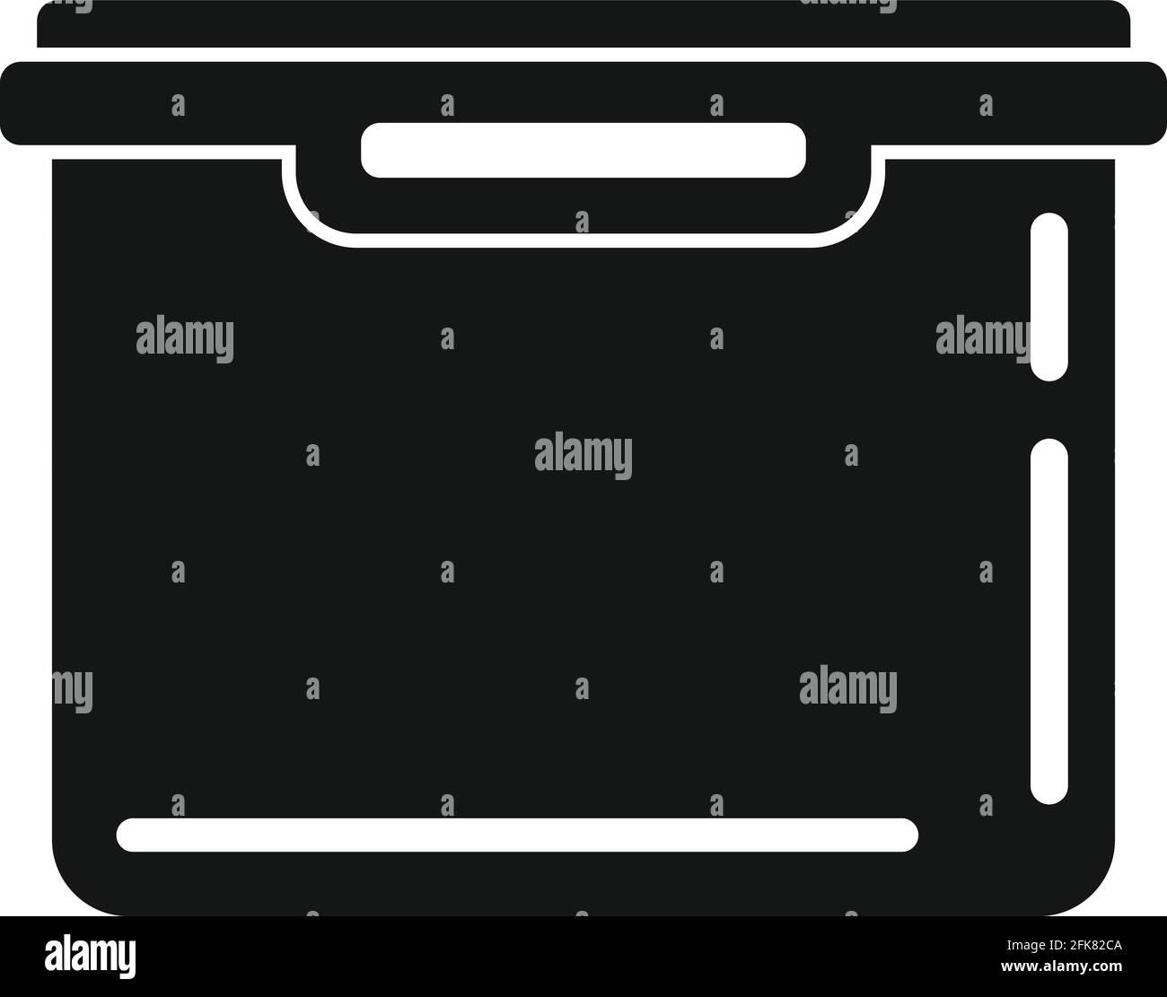 Plastic food storage icon, simple style Stock Vector Image & Art - Alamy