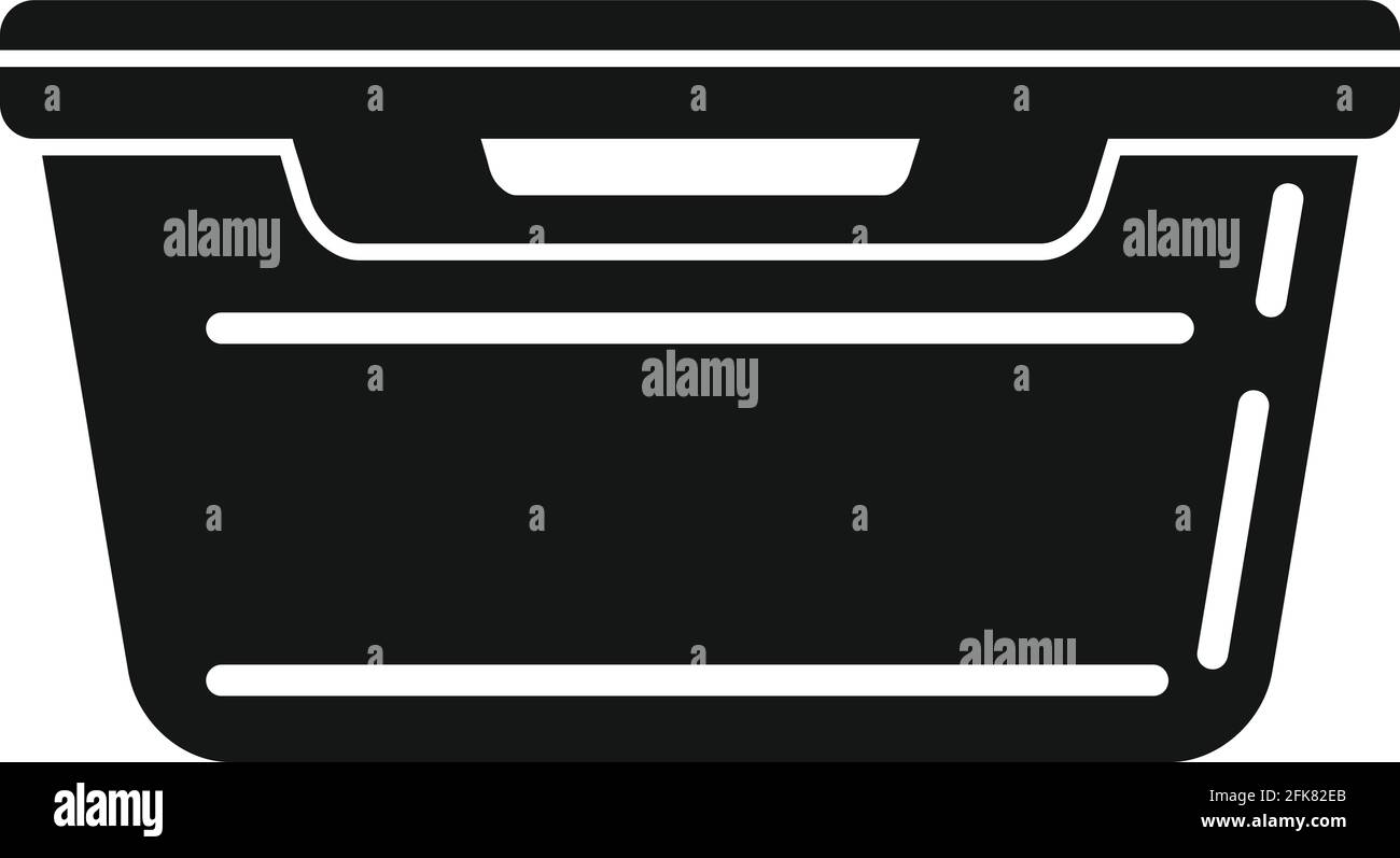 Food plastic box icon, simple style Stock Vector Image & Art - Alamy