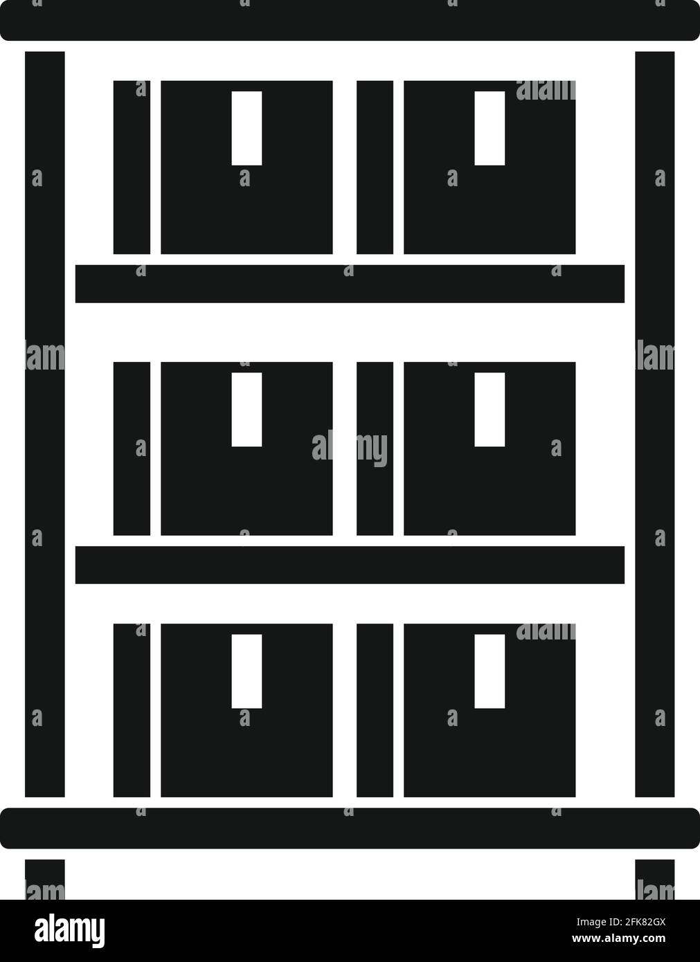 Parcel food storage icon, simple style Stock Vector Image & Art - Alamy