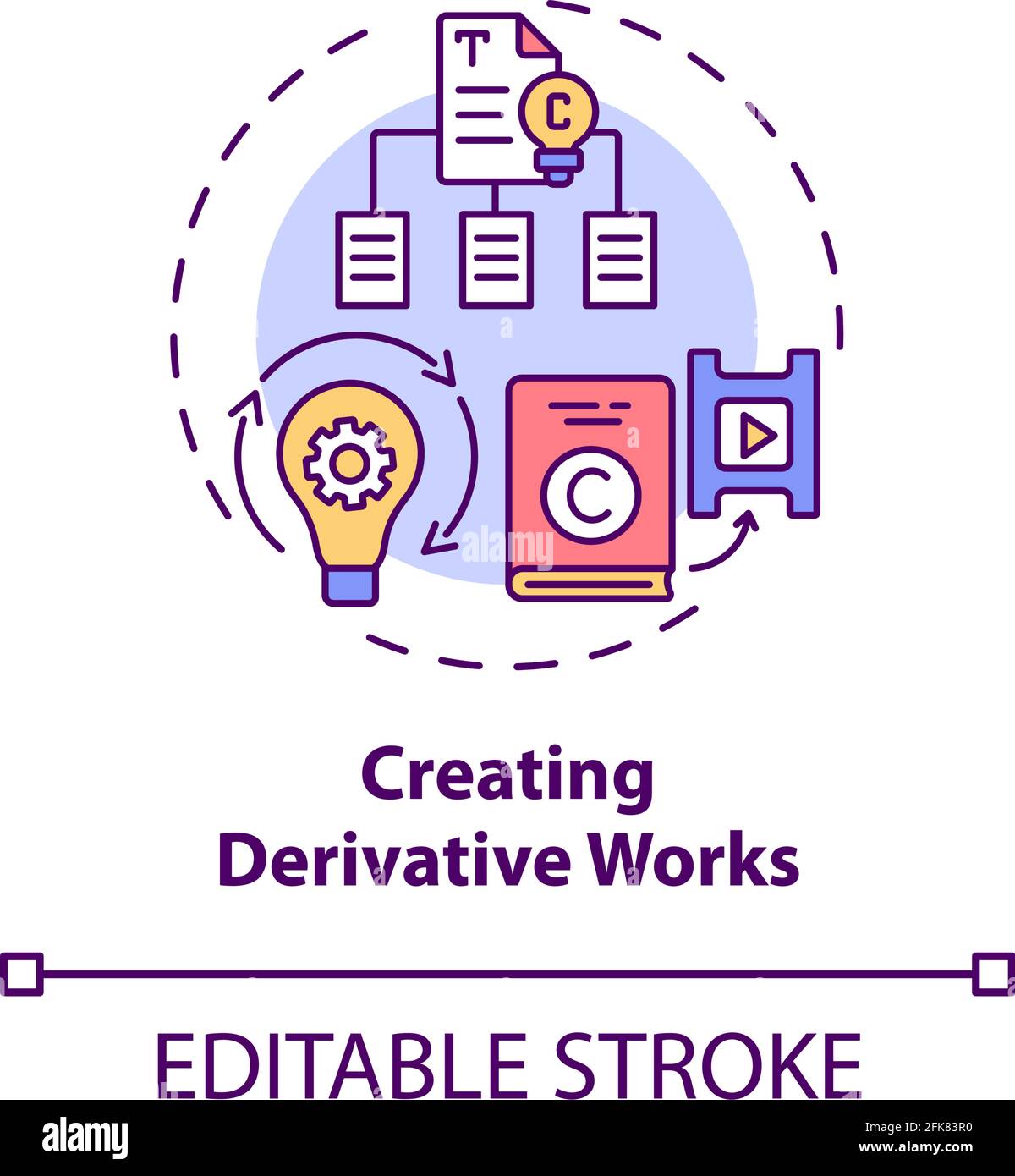 Derivative works Cut Out Stock Images & Pictures - Alamy