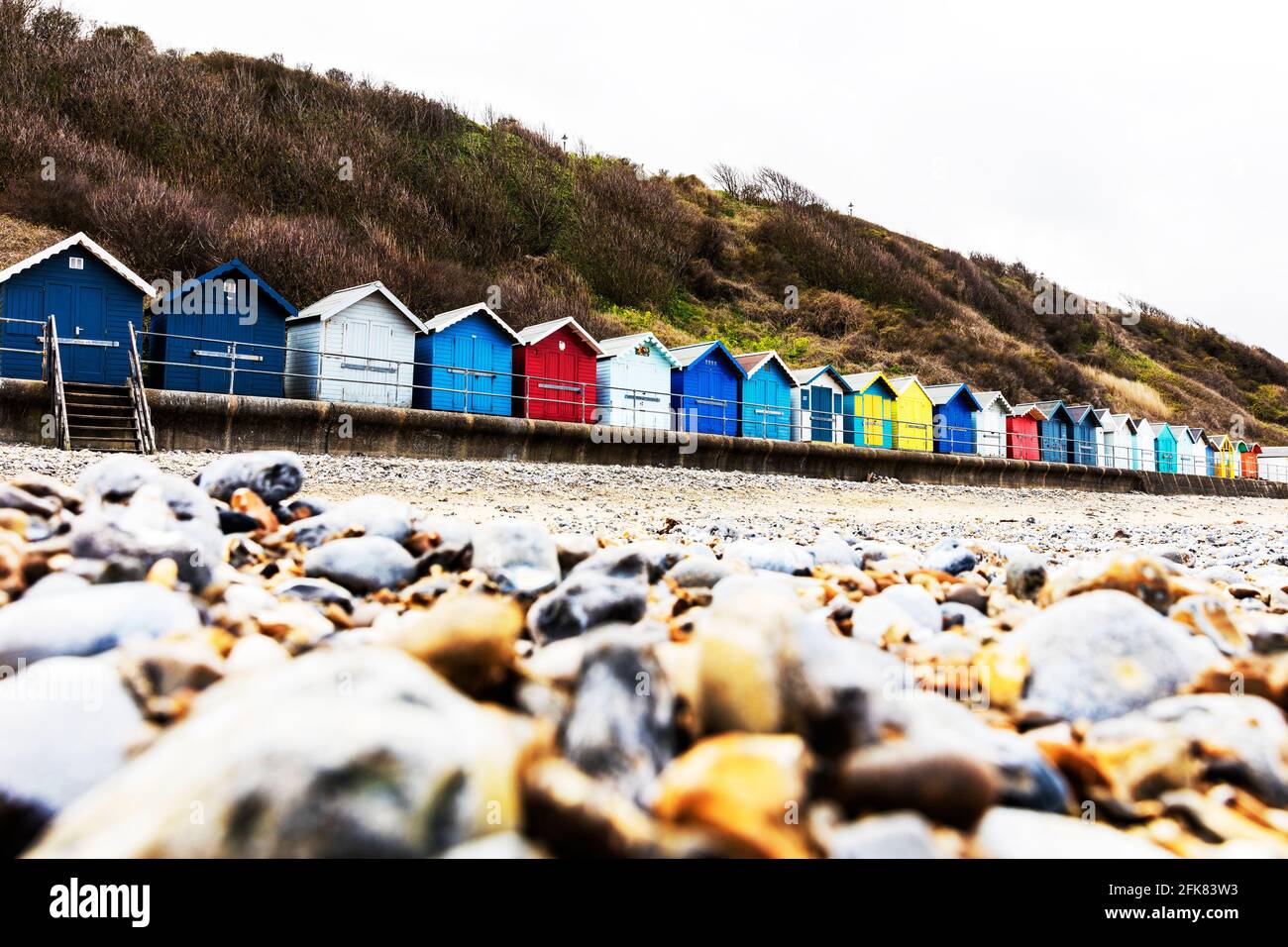 Cromer beach huts, beach huts,Cromer, Norfolk, UK, England,beach shacks ...