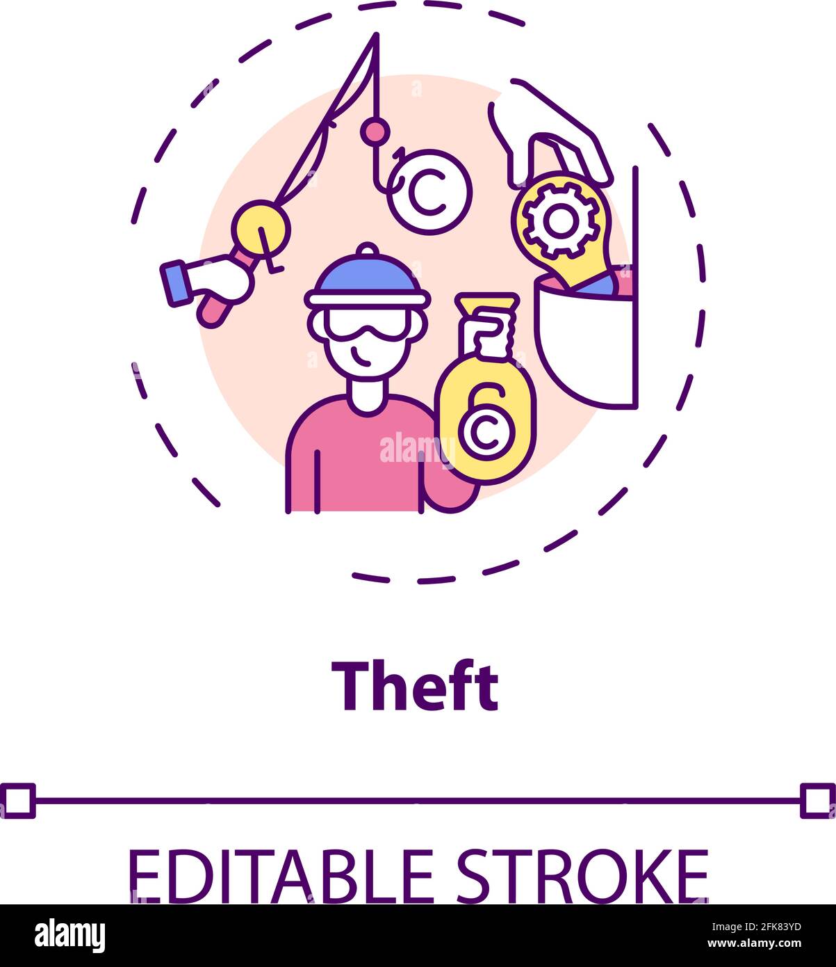 Plagiarism art Stock Vector Images - Alamy