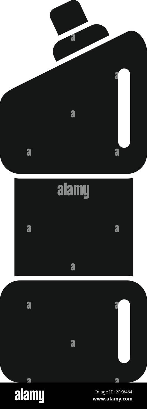 Toilet cleaner bottle icon, simple style Stock Vector Image & Art - Alamy