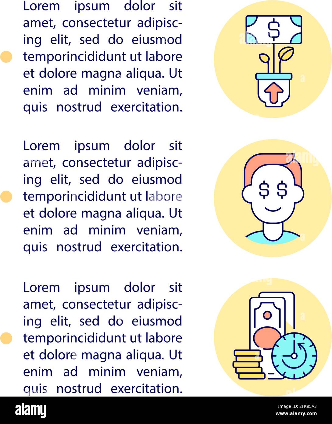 Sri performance concept line icons with text Stock Vector Image & Art ...