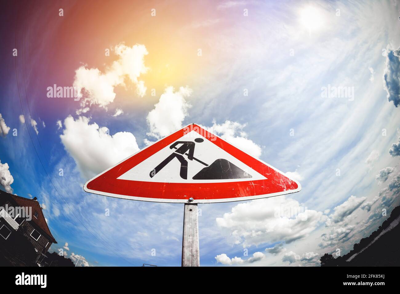 Strassenbaustellen hi-res stock photography and images - Alamy